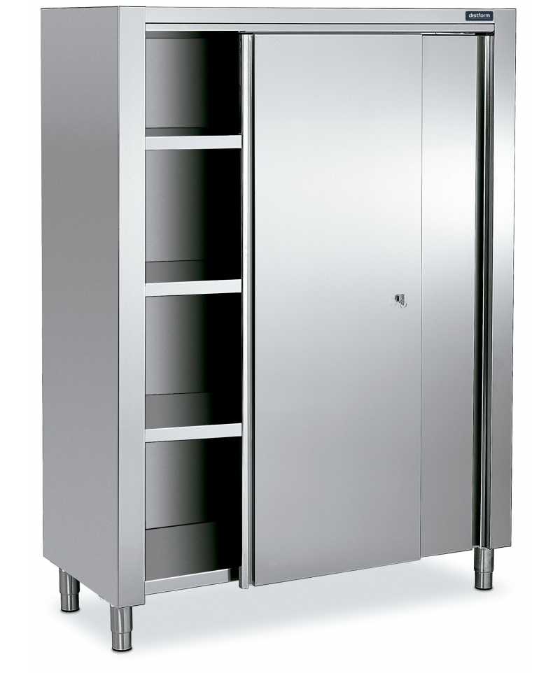 Armoire inox pas cher profondeur 600 avec portes coulissantes