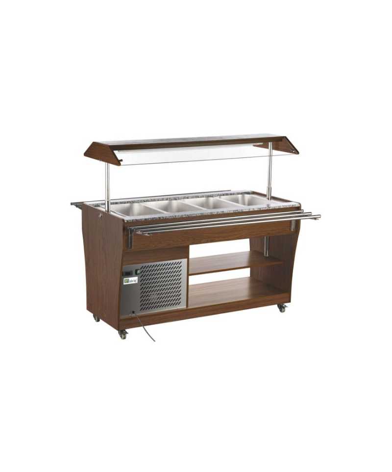 Buffet Réfrigéré RTS-1490L Afi Collin Lucy – Efficacité et Design