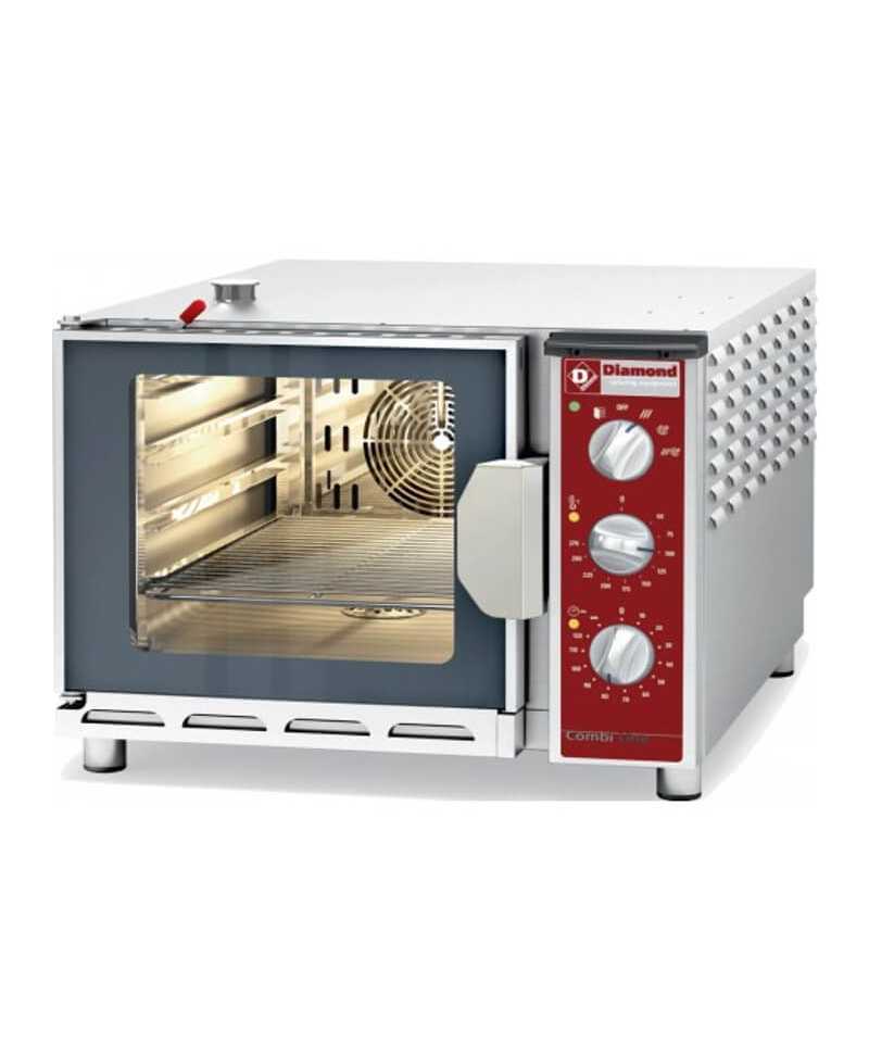 Four vapeur professionnel 4 niveaux GN1/1 - Diamond